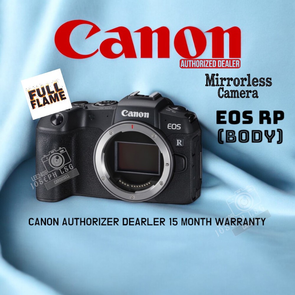 CANON RP BODY ONLY (FULL FLAME)(YEAR 2025)|Mirrorless Camera ...