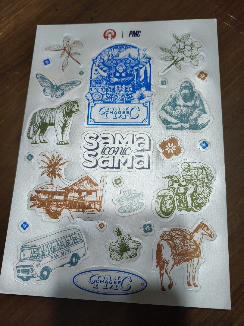 Chagee Sama-Sama Iconic (PMC Sticker), Hobbies & Toys, Collectibles ...