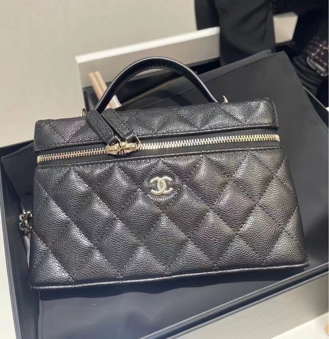 Chanel 25C lp荔枝牛皮, 名牌, 手袋及銀包 - Carousell