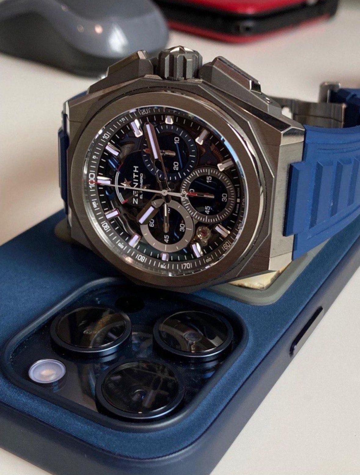 CHEAPEST & under WARRANTY: Zenith Defy Extreme Titanium Chronograph ...