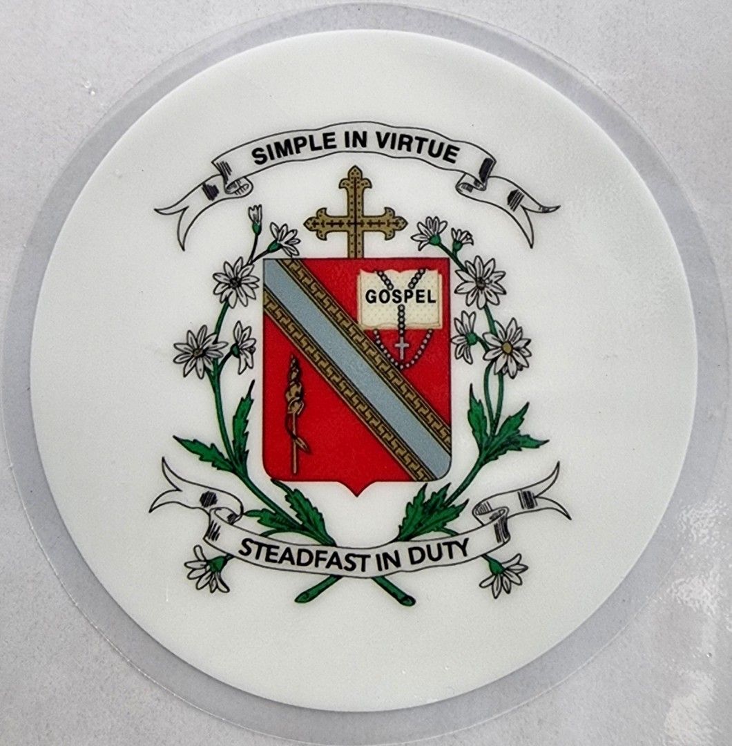 CHIJ School Car Decal, Hobbies & Toys, Art & Prints on Carousell