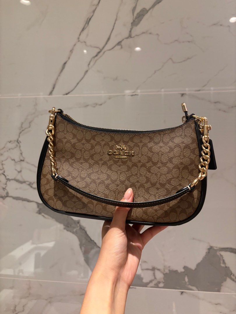 Coach Micro Signature Teri Shoulder Bag, Luxury, Bags & Wallets on ...