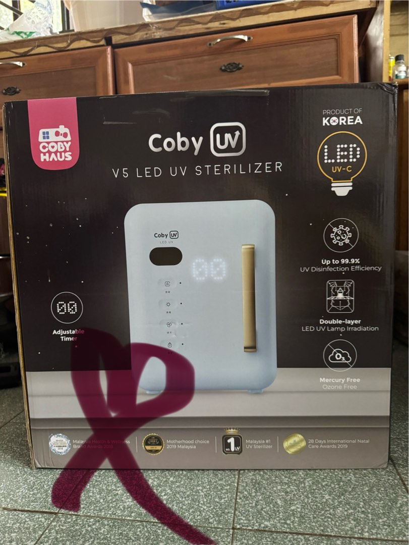 Coby LED UV V5 New Waterless Sterilizer, Babies & Kids, Nursing ...