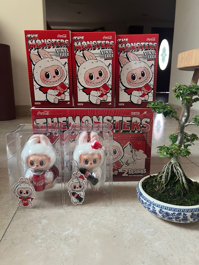 (LAST) Coca-Cola Labubu v3 Happy Factor , Hobbies & Toys, Toys & Games ...