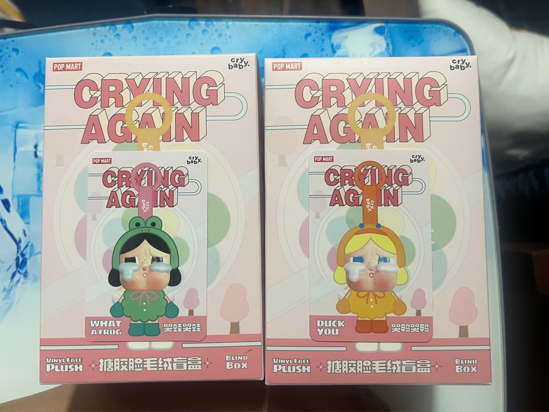 Crybaby Crying Again Frog Ducky, Hobbies & Toys, Toys & Games on Carousell