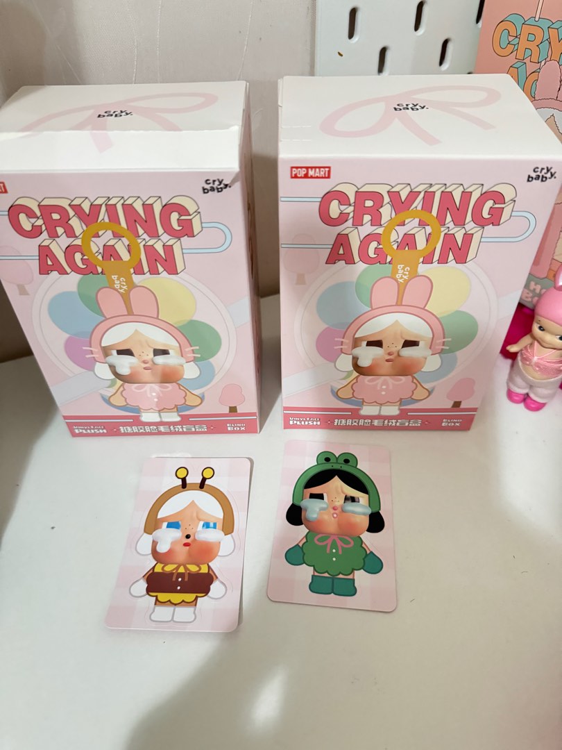 Crying Again Vinyl Plush - BEE, Bayi & Anak, Mainan & Baby Walker di ...