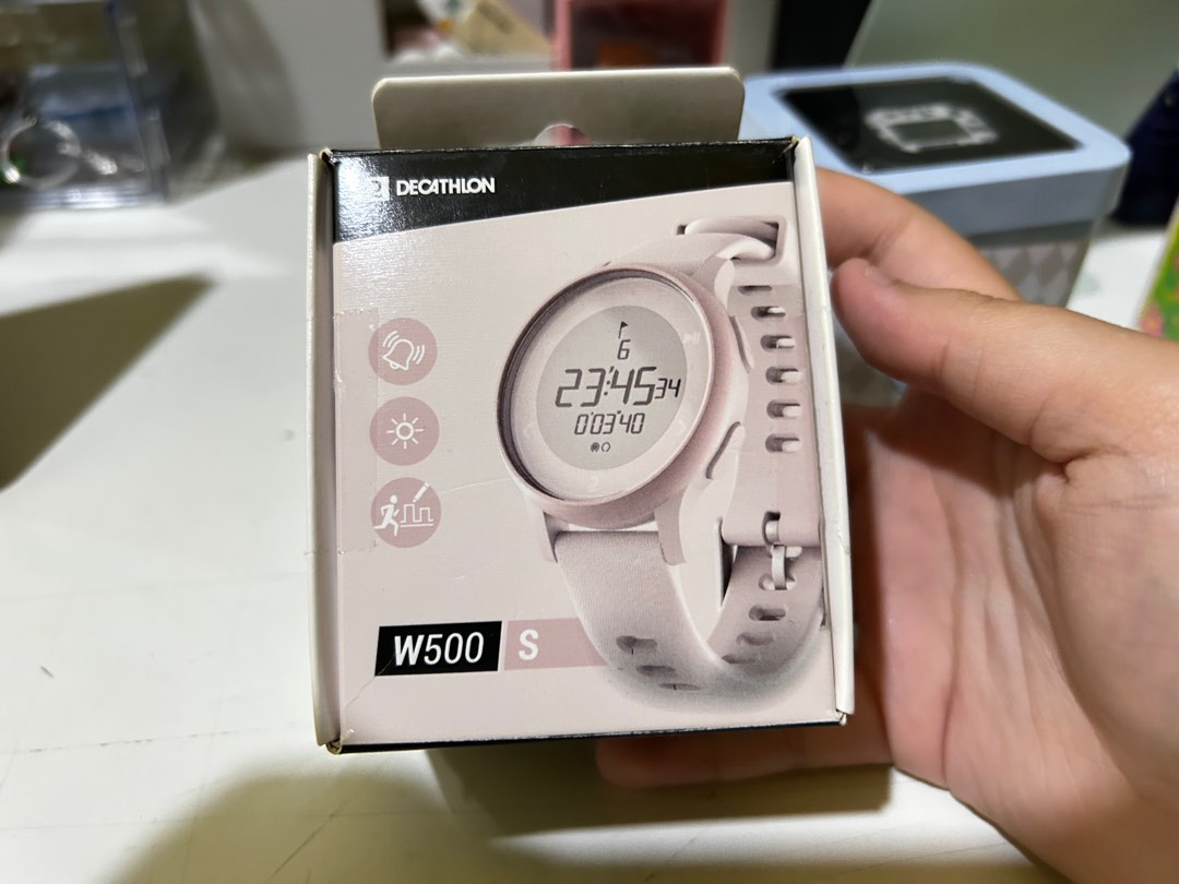 Decathlon watch w500 s pink, Women's Fashion, Watches & Accessories ...