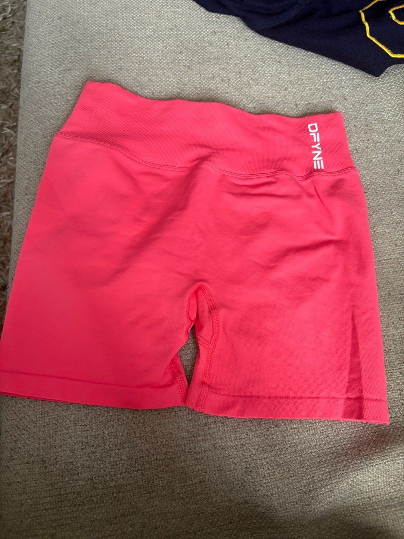 Dfyne Dynamic Rosa Pink Shorts, Women's Fashion, Activewear on Carousell