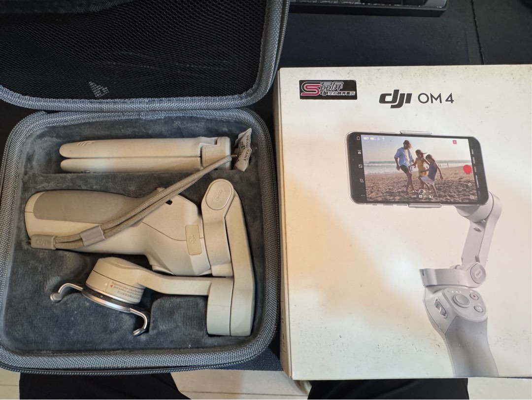 DJI OM4 三軸穩定器, 相機攝影, 攝影配件, 穩定器在旋轉拍賣