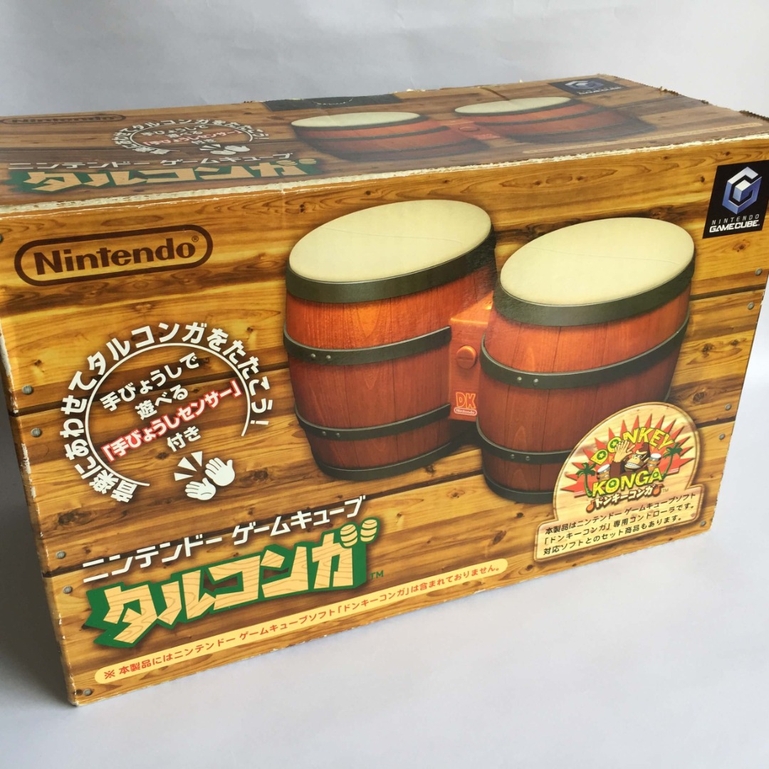 Donkey Kong Konga Controller for Nintendo Gamecube / Wii, Video Gaming, Video Game Consoles ...