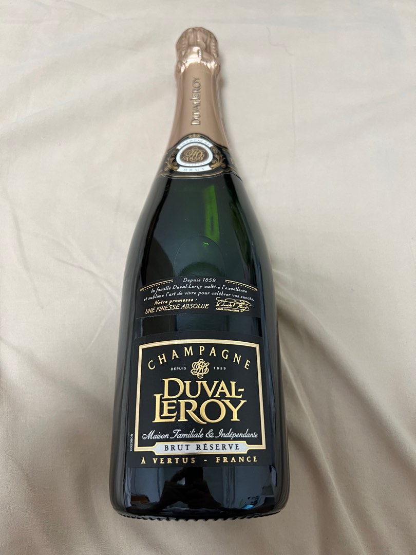 Duval Leroy Reserve Brut Champagne 750ml, Food & Drinks, Beverages on ...