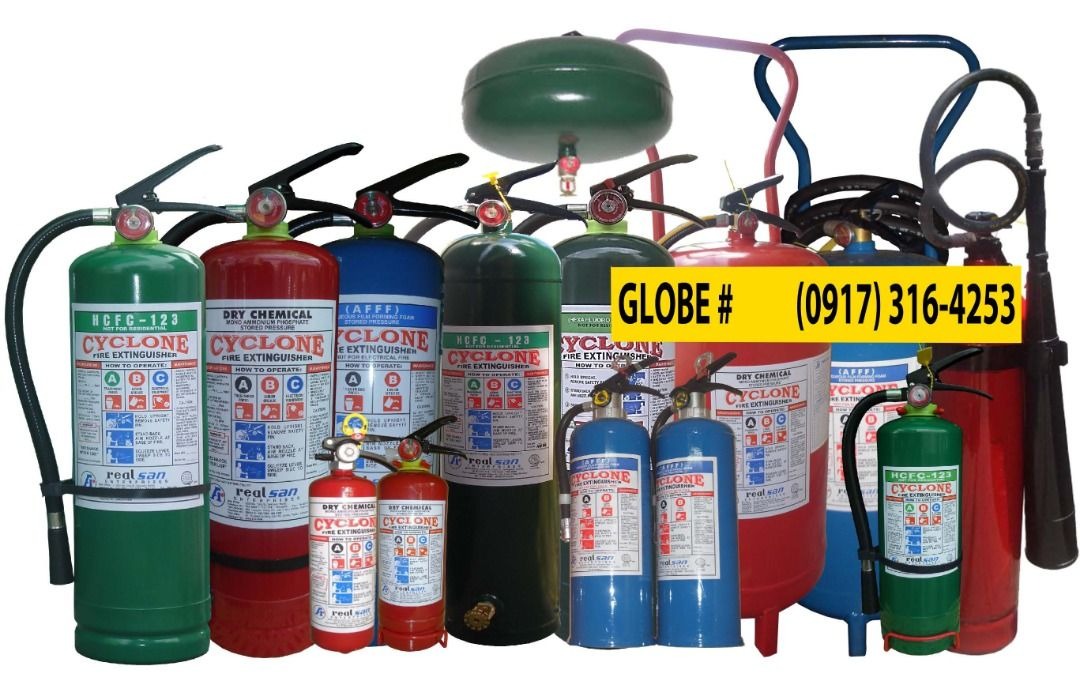 Fire Extinguisher any types any brand for BFP compliance, Everything ...