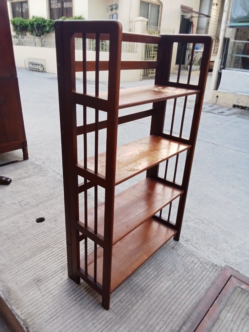 Foldable Wooden shelf organizer japan surplus, Furniture & Home Living ...