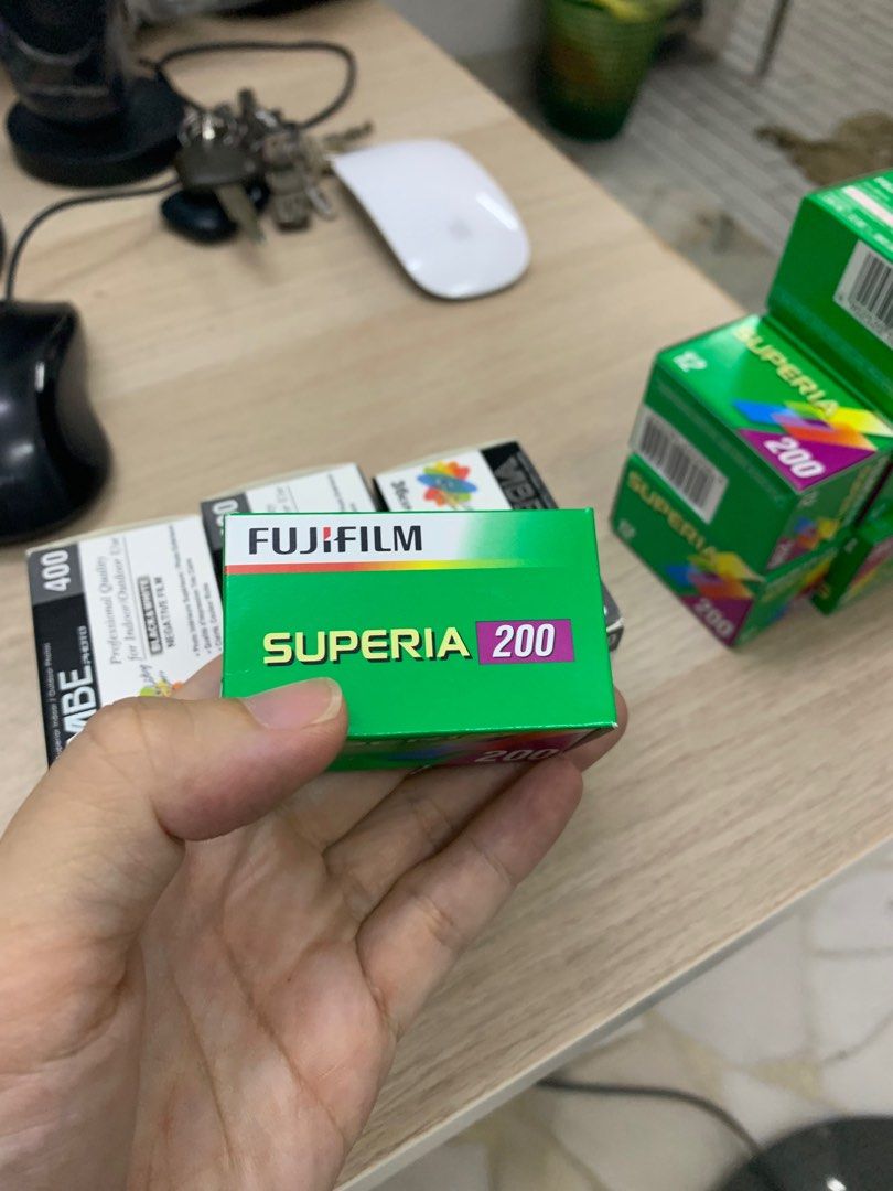 Fujifilm superia colour film ISO 200 expired 2015, Photography, Cameras ...