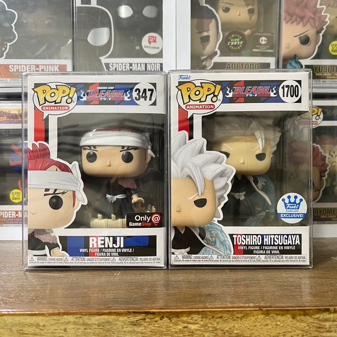 Funko Pop: Bleach - Renji & Toshiro Hitsugaya, Hobbies & Toys, Toys ...