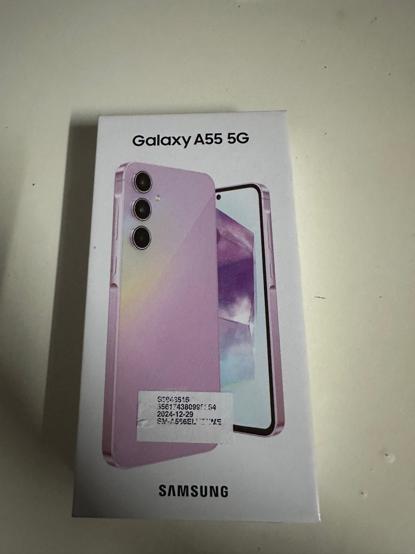 Galaxy A55 5G Awesome Lilac 256GB, Mobile Phones & Gadgets, Mobile ...