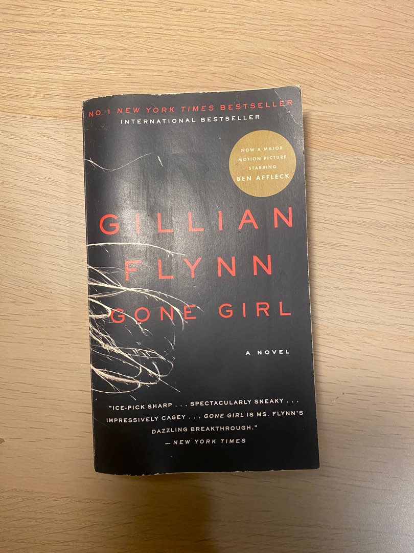 Gone Girl Book, Hobbies & Toys, Books & Magazines, Fiction & Non ...