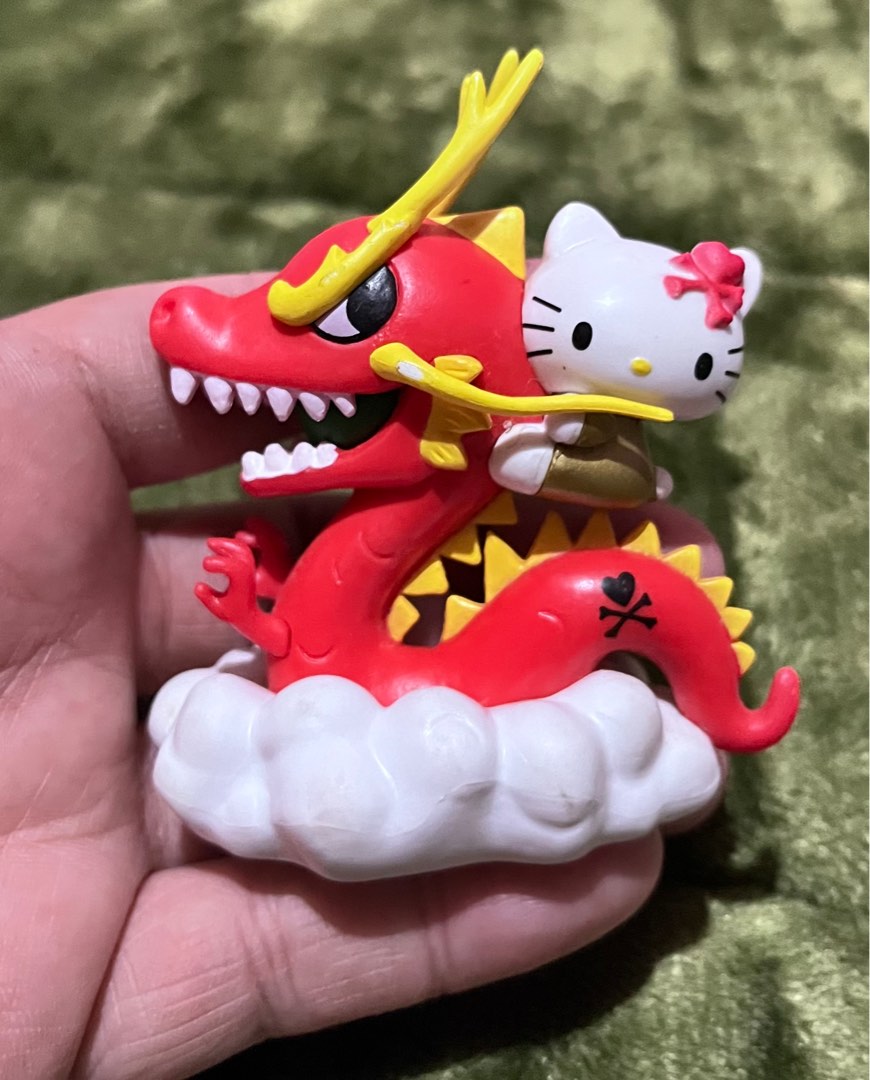 Hello kitty dragon figure, Hobbies & Toys, Toys & Games on Carousell
