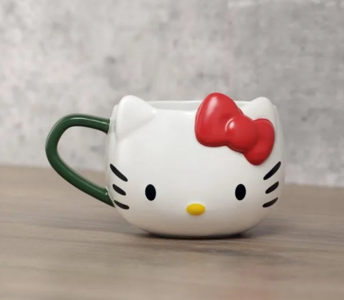 Hello Kitty Starbucks Mug Face BNIB, Furniture & Home Living ...