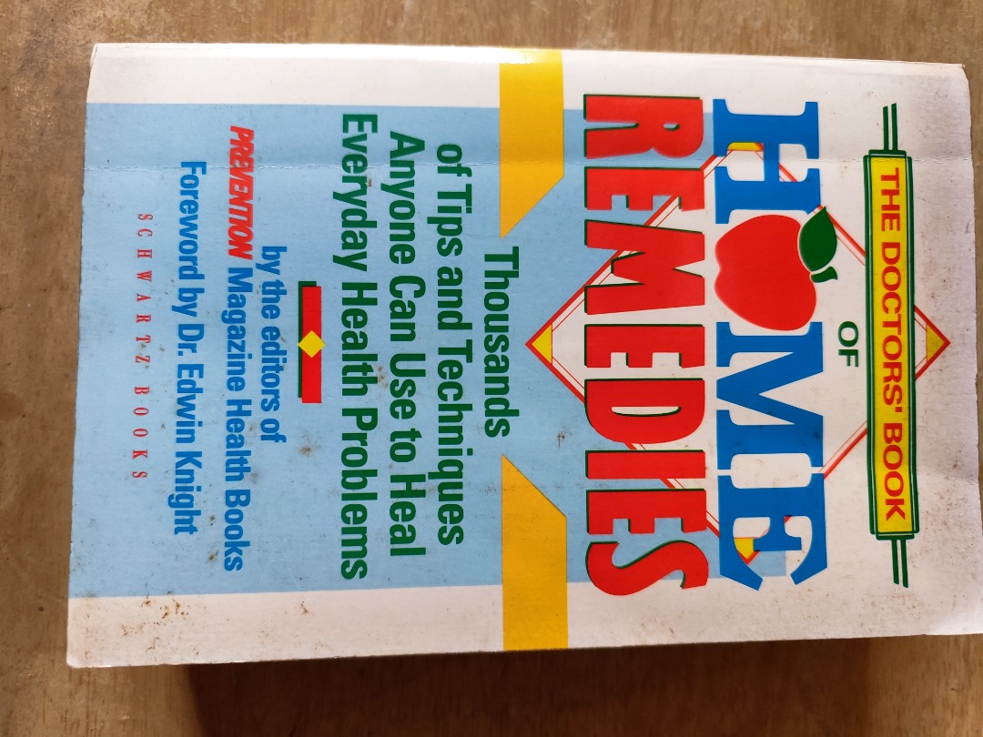 Home Remedies by Dr. Edwin Knight (market price RM67, I sell:RM27 ...