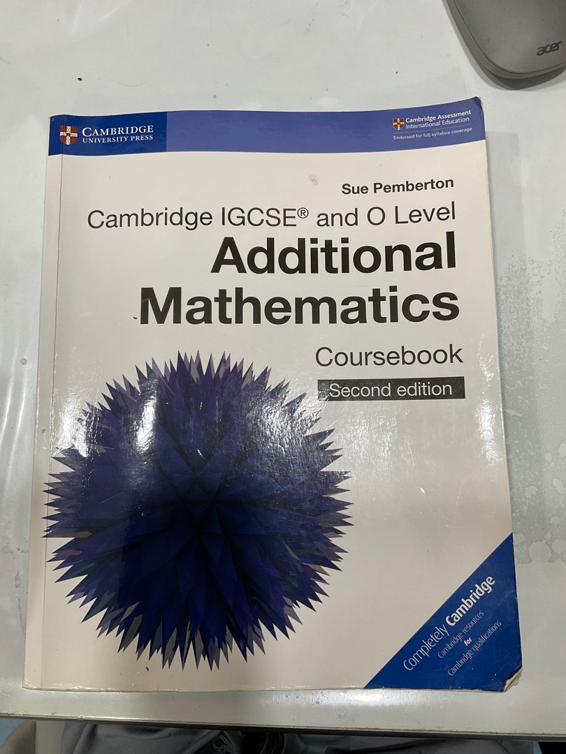 Igcse Additional Math Textbook Hobbies And Toys Books And Magazines Textbooks On Carousell