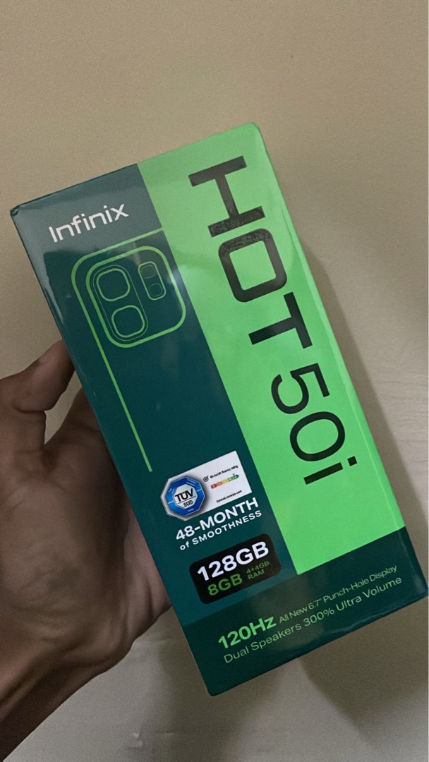 Infinix Hot 50i Titanium Grey 128GB, Mobile Phones & Gadgets, Mobile ...