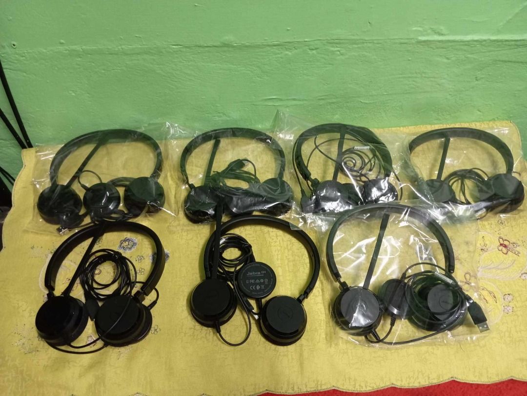 Jabra Evolve 20 UC Stereo Model HSC016 Noise Canceling USB Headset ...