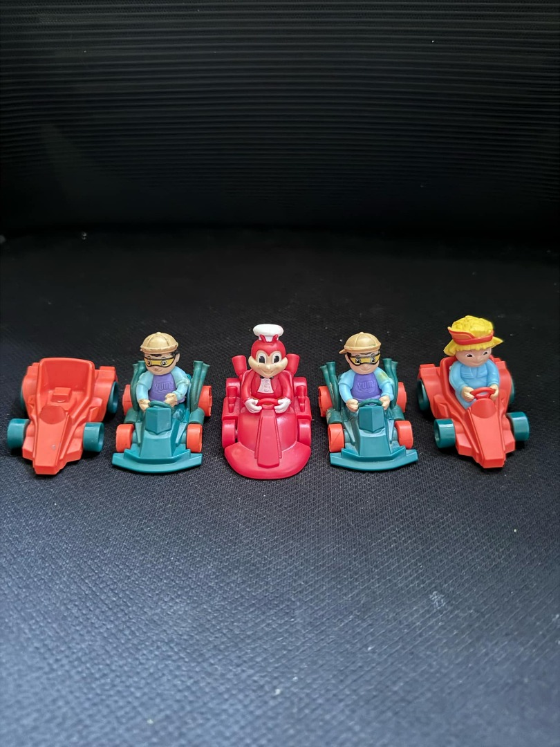 Jollibee kiddie meal toy - hot wheels car 50pesos 5pieces, Hobbies ...