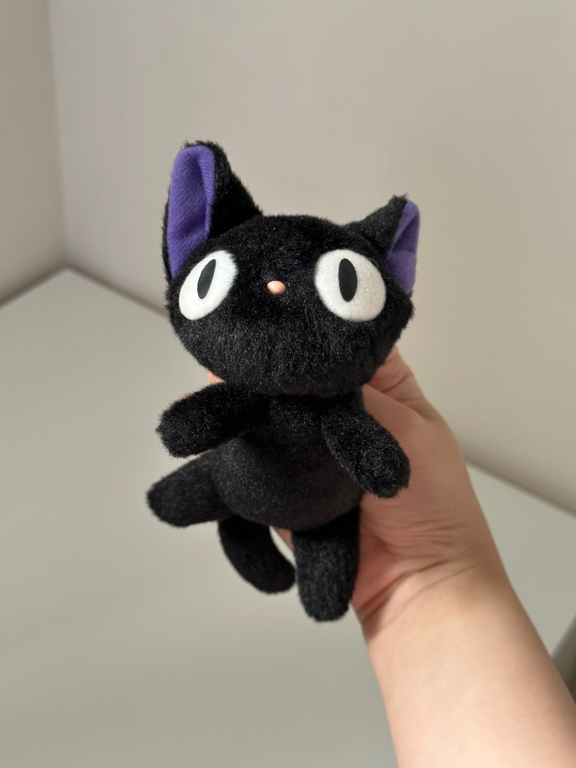 kiki delivery service studio ghibli jiji plush toy, Hobbies & Toys ...