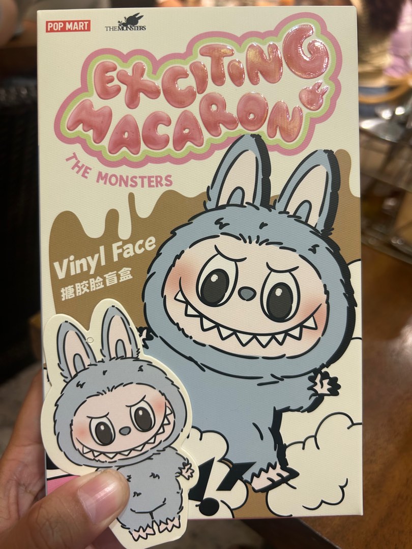 Labubu Exciting Macaroon Sea Salt, Hobbies & Toys, Toys & Games on ...