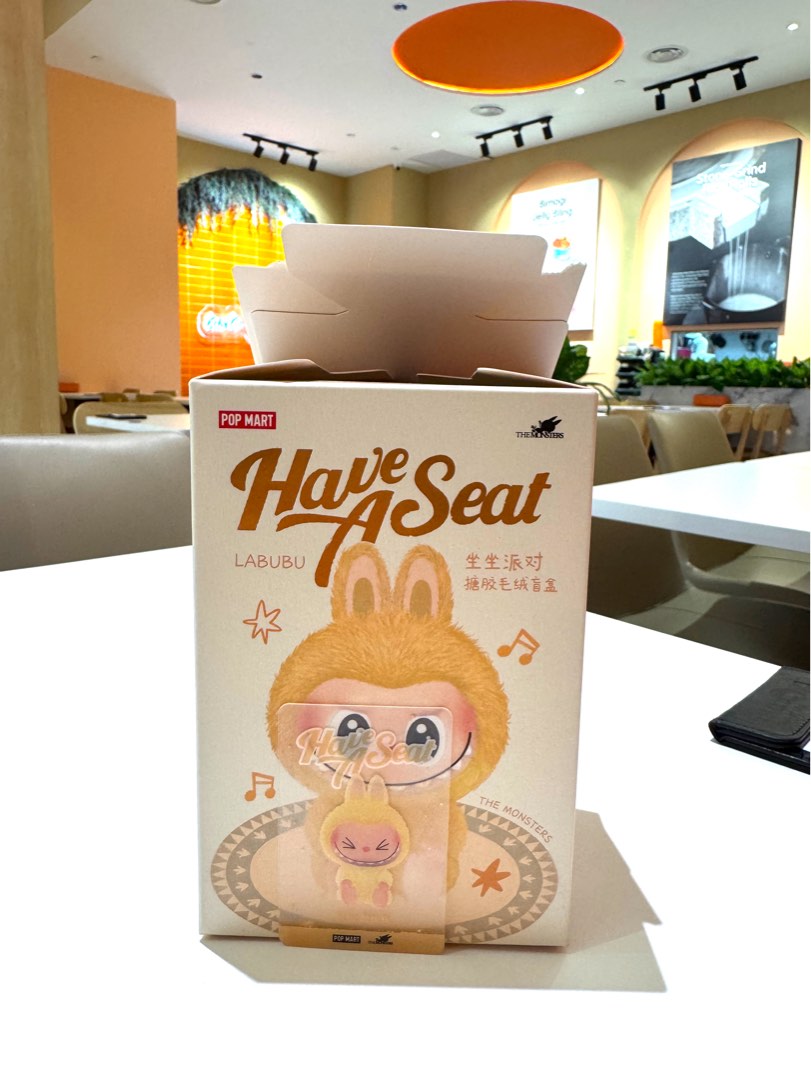 Labubu Have A Seat V2 |SISI|, Hobbies & Toys, Toys & Games on Carousell