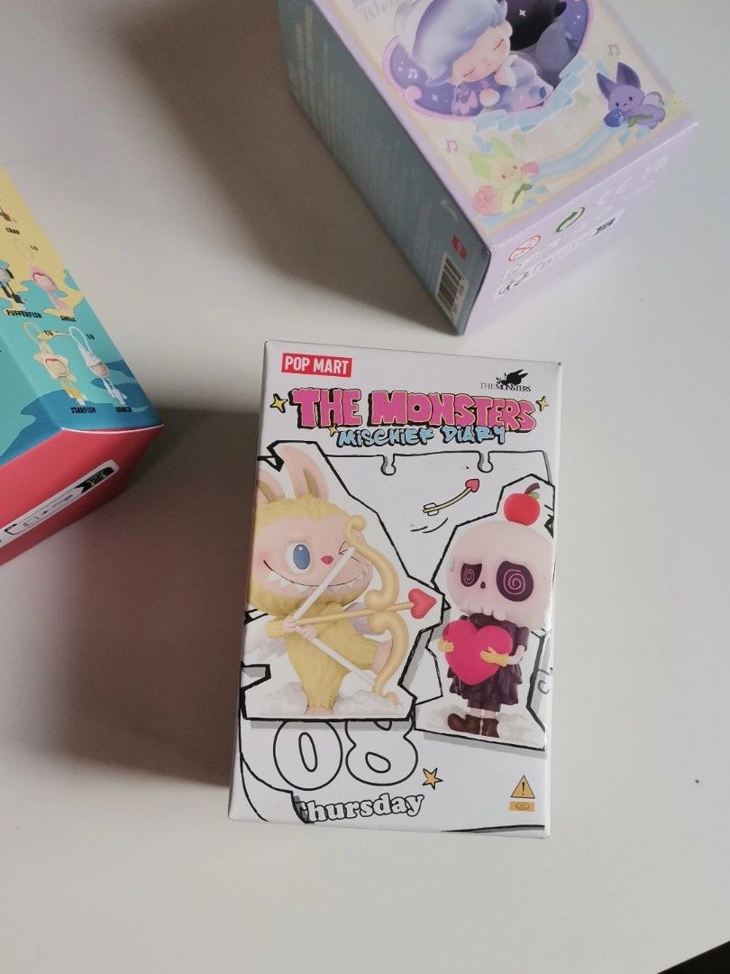 LABUBU Mischief Diary, Hobbies & Toys, Toys & Games on Carousell