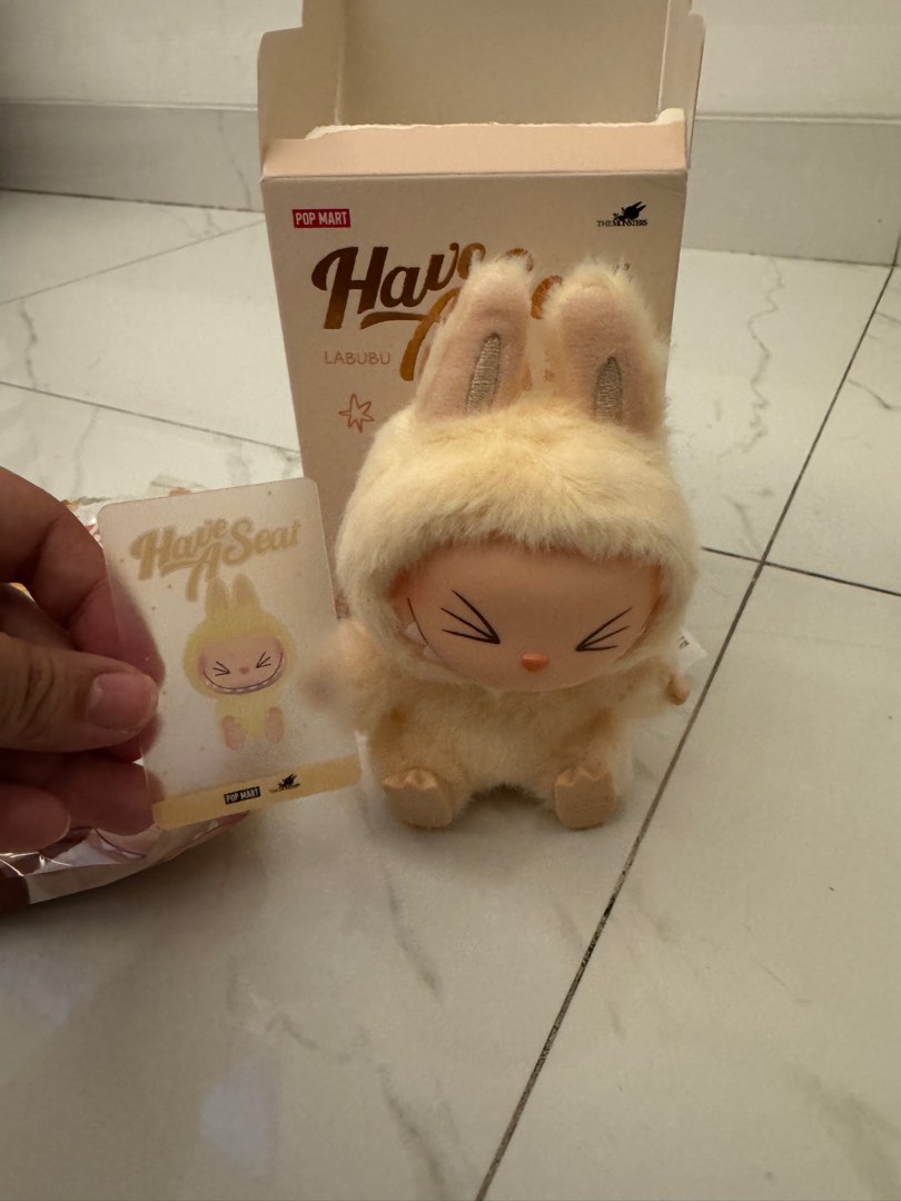 Labubu Original Popmart label SNI, Toys & Collectibles, Mainan di Carousell