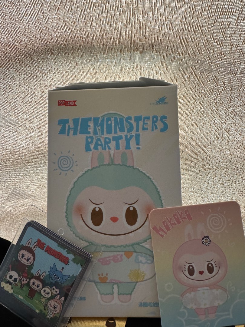Labubu the monster party ( secret mokoko), Hobbies & Toys, Toys & Games ...