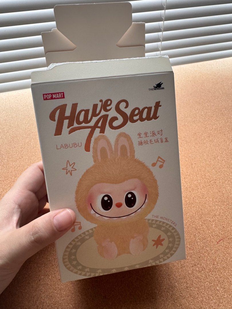 Labubu v2 Hehe (original), Hobbies & Toys, Toys & Games on Carousell