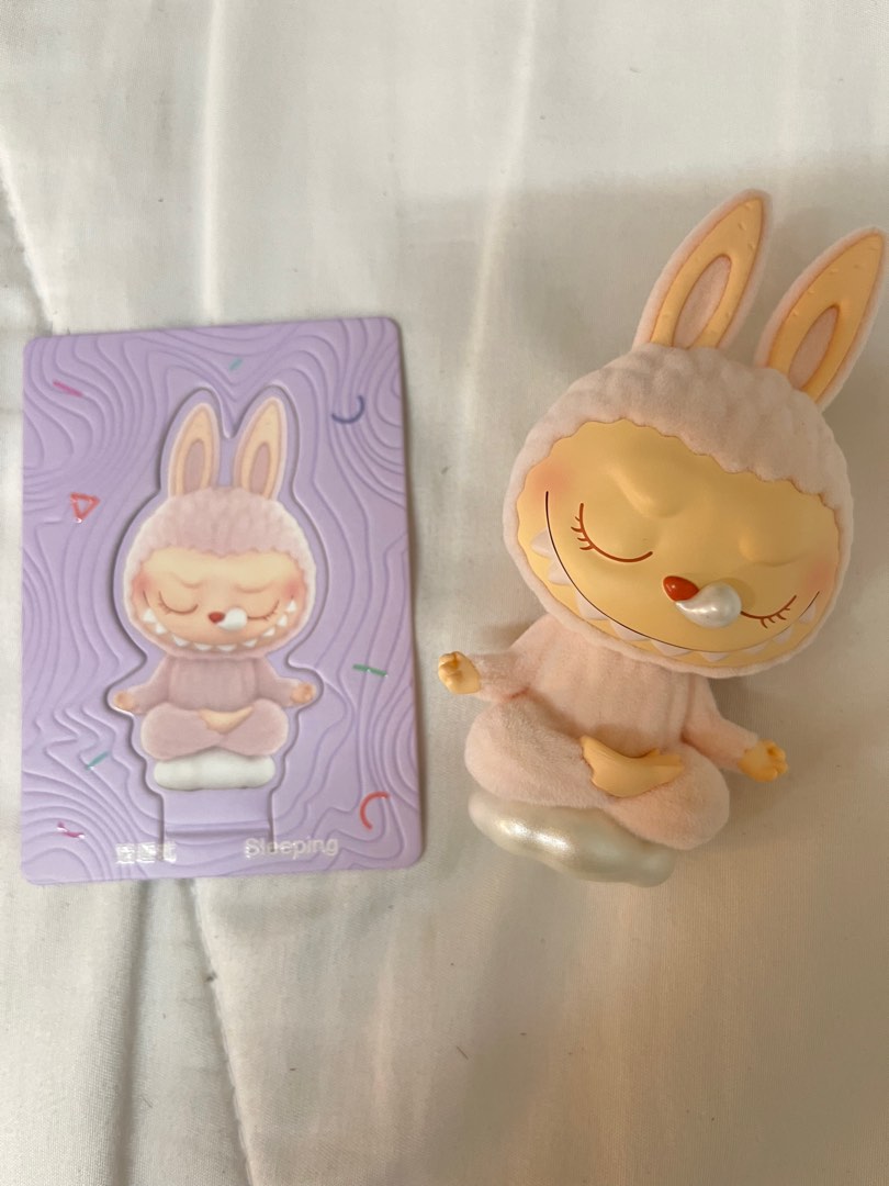 LABUBU YOGA Figurine, Hobbies & Toys, Toys & Games on Carousell