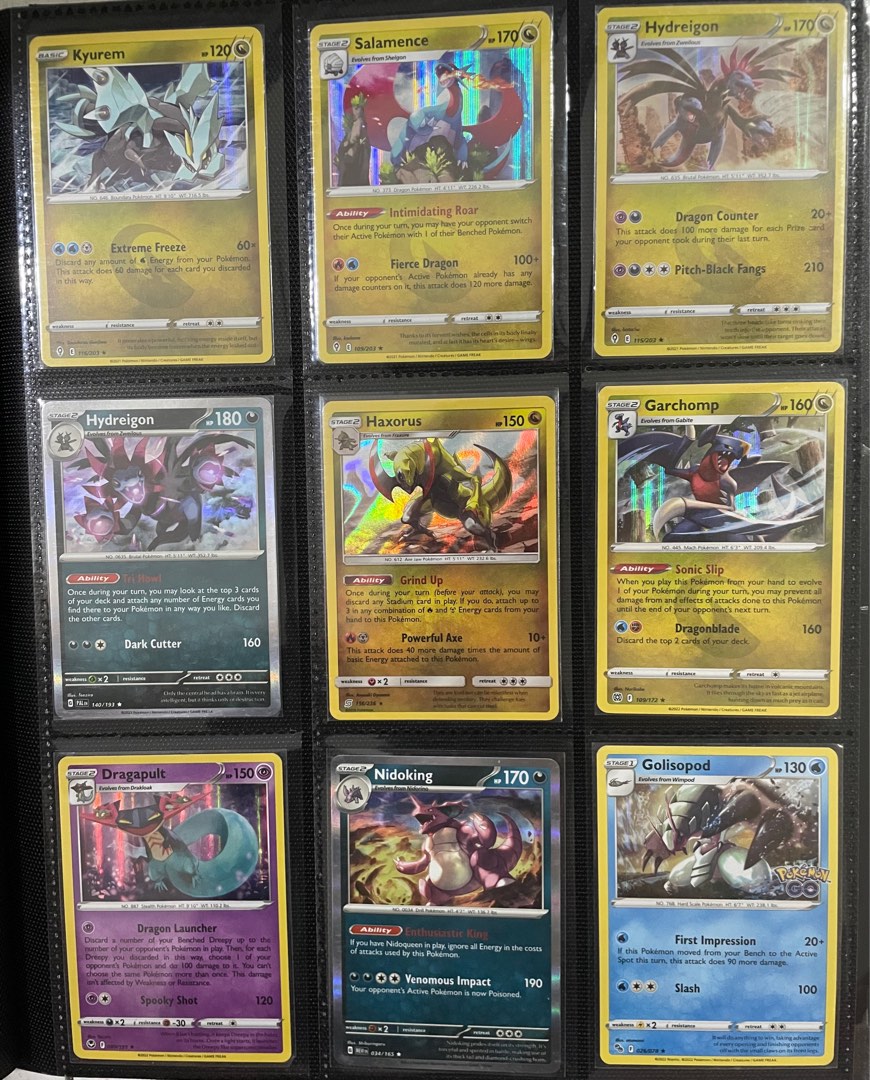 Legendary and dragon pokemon cards, Hobbies & Toys, Toys & Games on ...