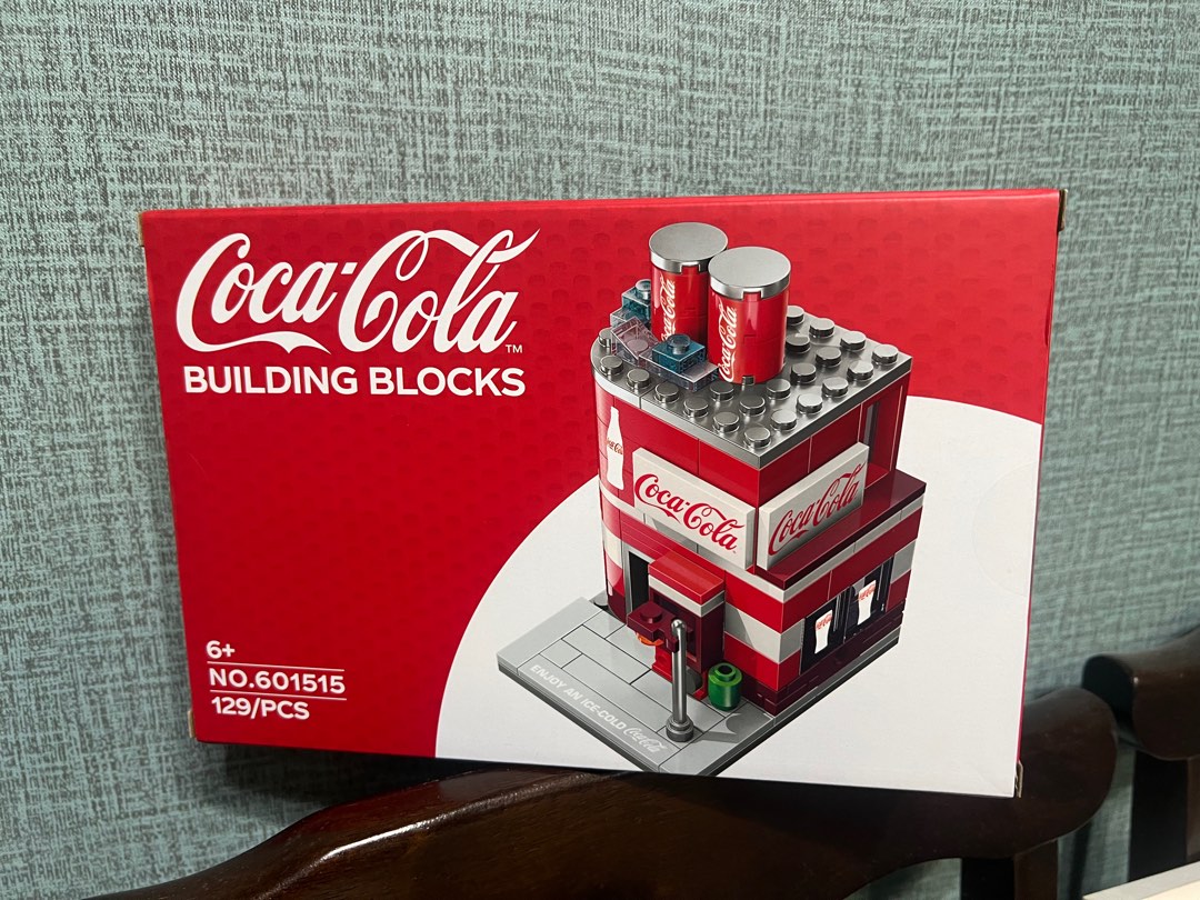 Limited Edition Family Mart x Coca Cola Building Blocks, Hobbies & Toys ...
