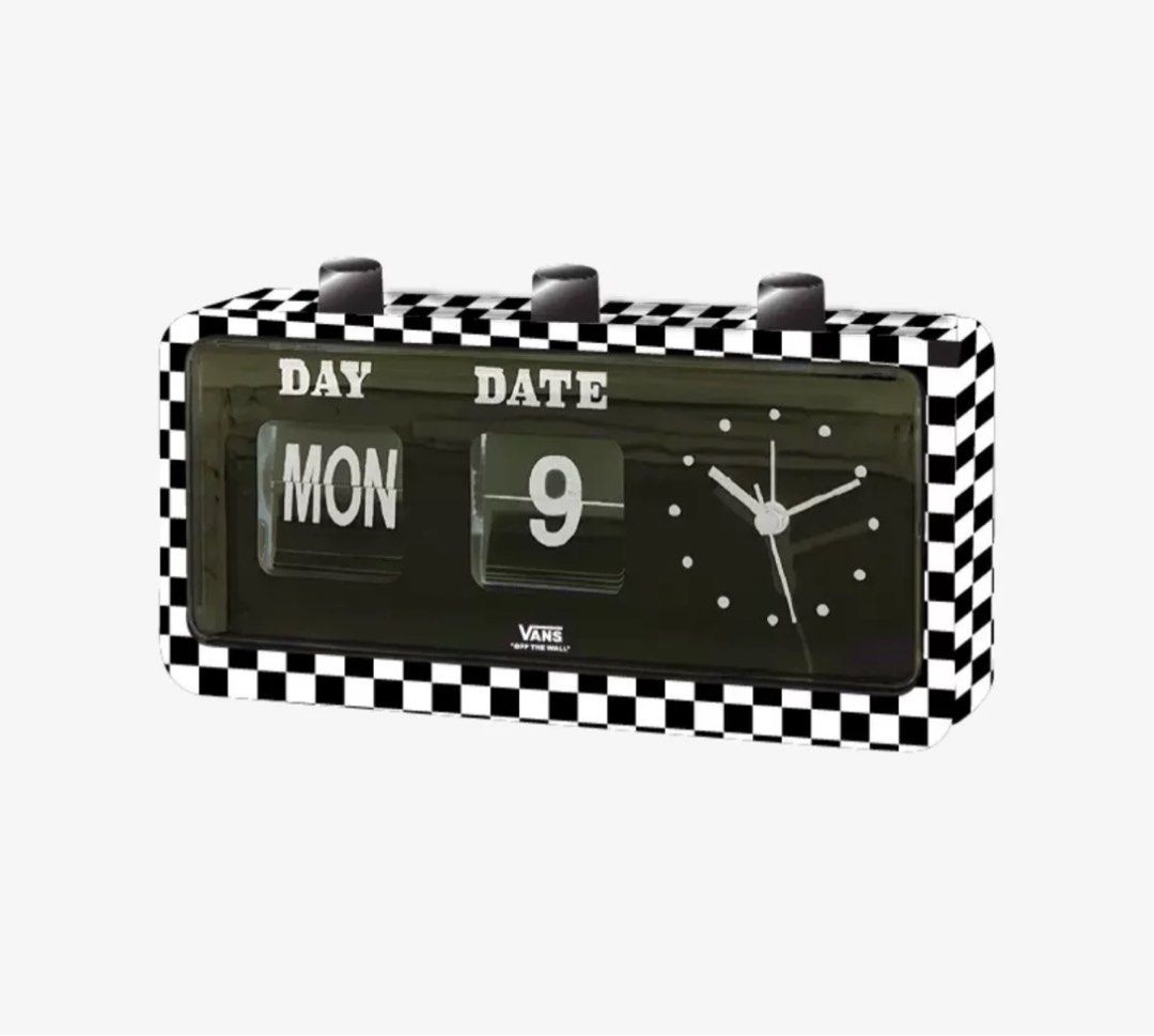 Limited Edition Vans Family Checkered Digital Alarm Clock, Furniture ...