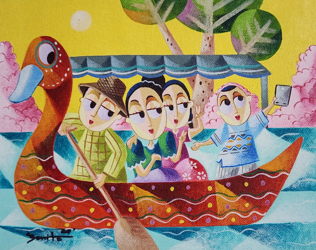 Lovely Day - Jovan Benito, Hobbies & Toys, Stationary & Craft, Art & Prints on Carousell