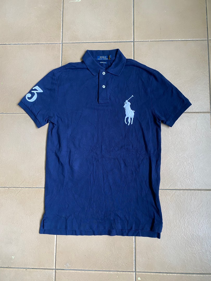 (M) POLO RALPH LAUREN BIG pony polo shirt, Men's Fashion, Tops & Sets, Tshirts & Polo Shirts on ...