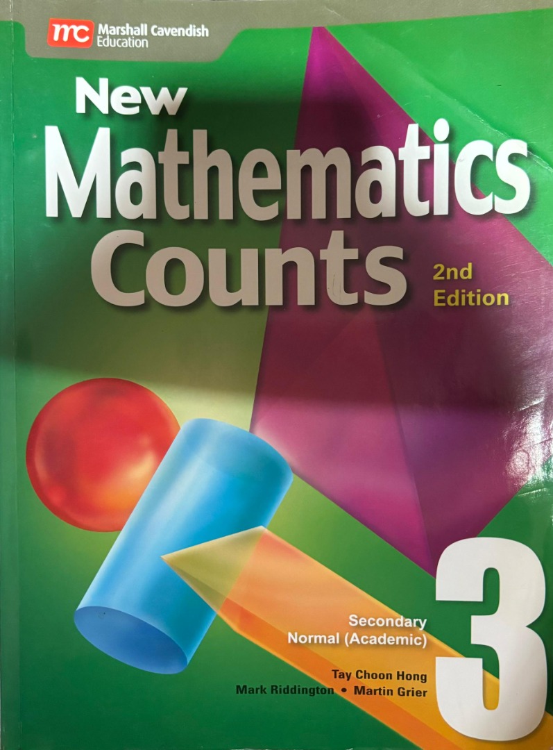 marshall cavendish new mathematics counts 3 (second edition ), Hobbies ...