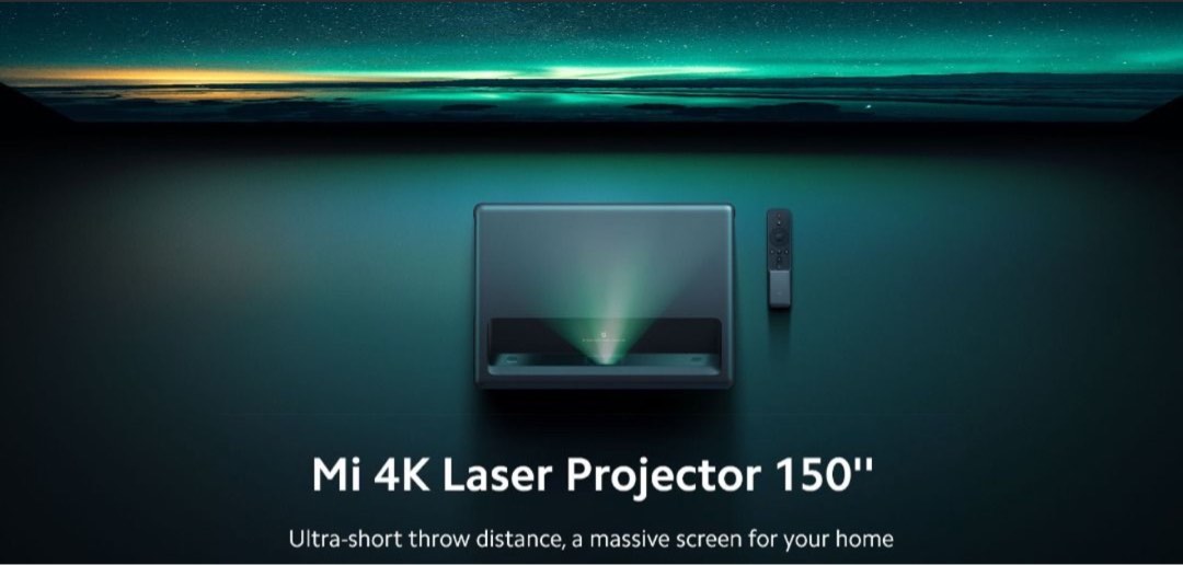 Mi 4K Laser Projector 150", TV & Home Appliances, TV & Entertainment ...