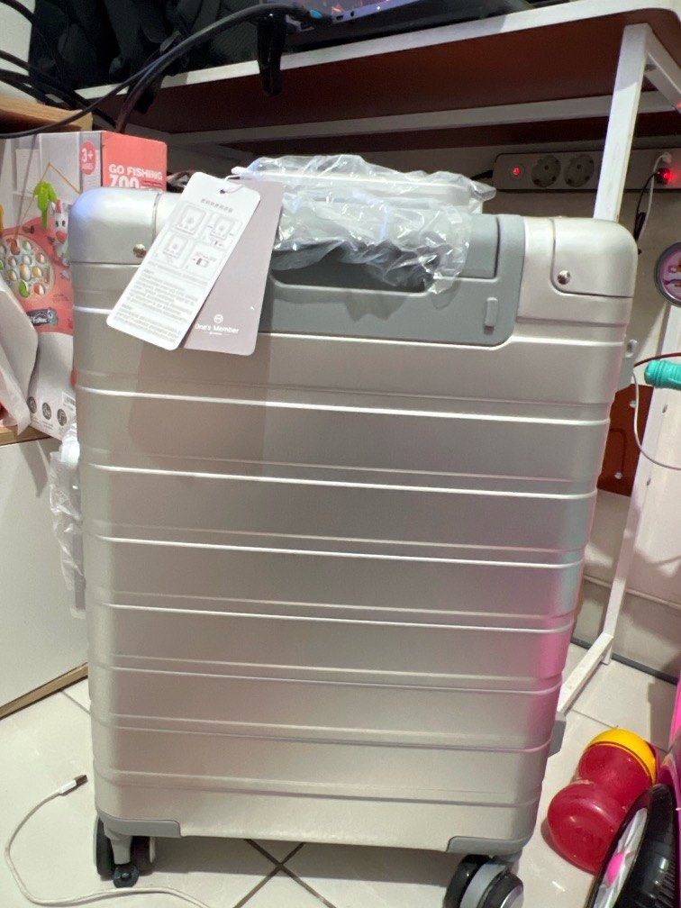 Mi koper metal suitcase original authentic kabin size carry on luggage ...