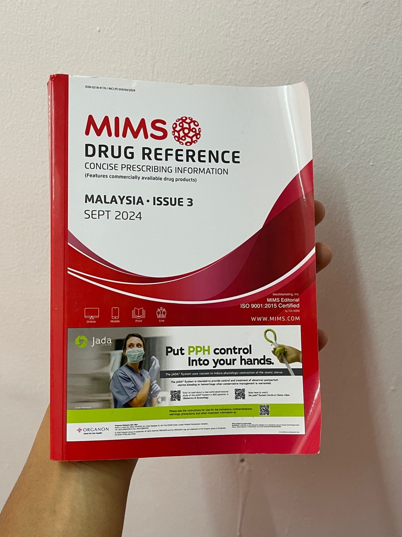 MIMS Drug Reference Sept 2024, Hobbies & Toys, Books & Magazines ...