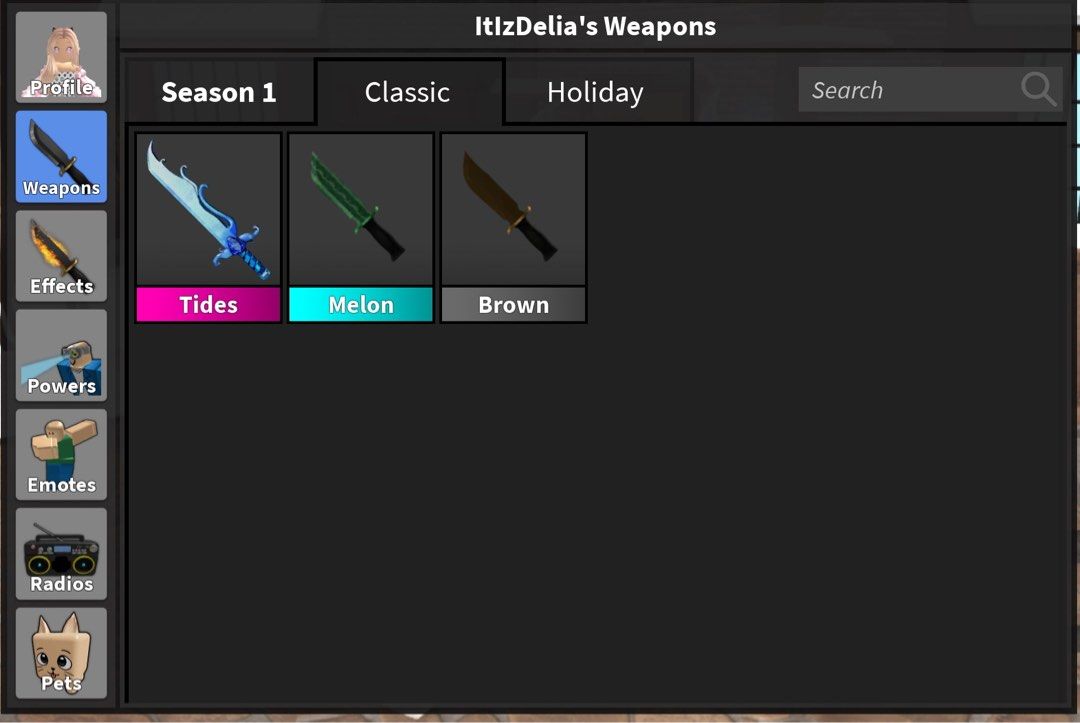 Murder Mystery (MM2) Godly Knife, Video Gaming, Video Games, Others on ...