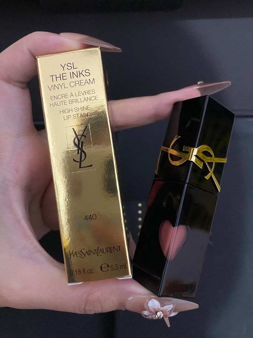 [NEW] YSL LIP STAIN 440, Beauty & Personal Care, Face, Makeup on Carousell