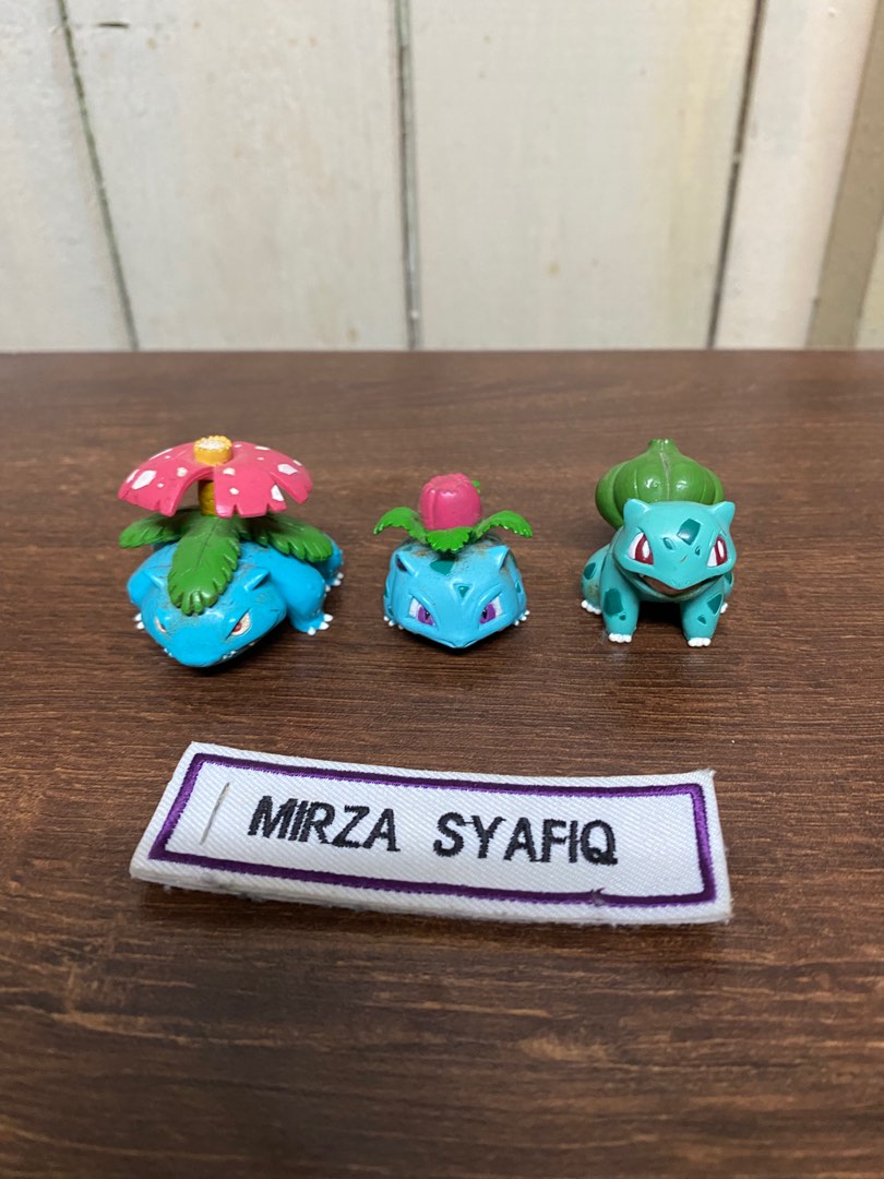 Nintendo Pokemon Tomy Bulbasaur Ivysaur Venusaur Evolution, Hobbies ...