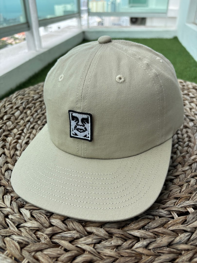 Obey Icon Patch Panel Strapback | Irish Cream, Men's Fashion, Watches ...