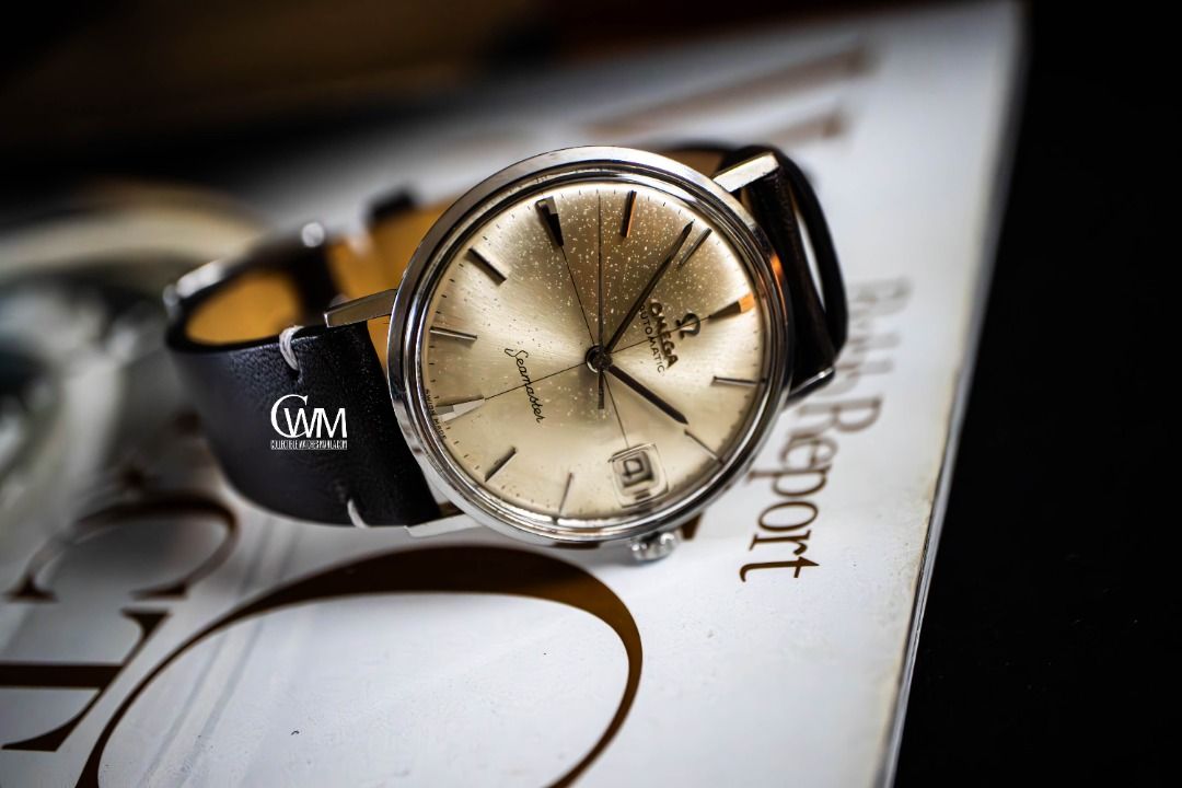 Omega Seamaster De Ville "Stardust Crosshair Dial" Ref.14770 SC-61 Date ...